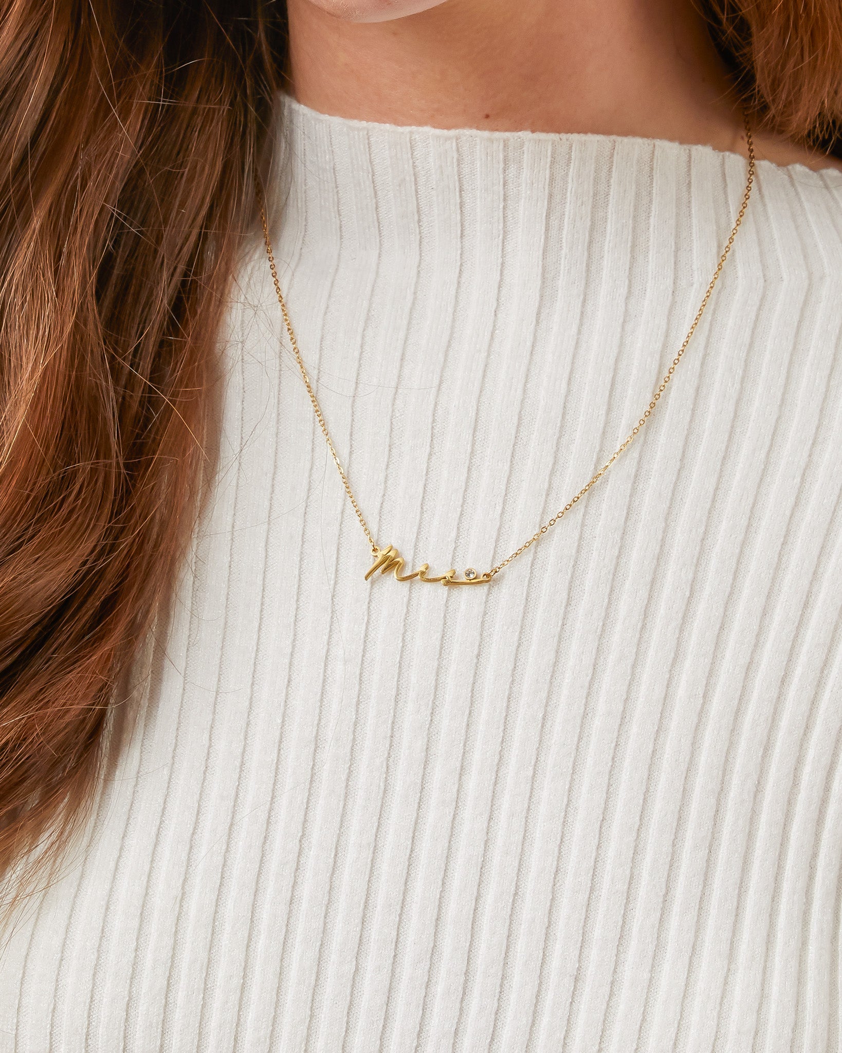 Mrs Diamond Necklace – TheCustomGoodsCo