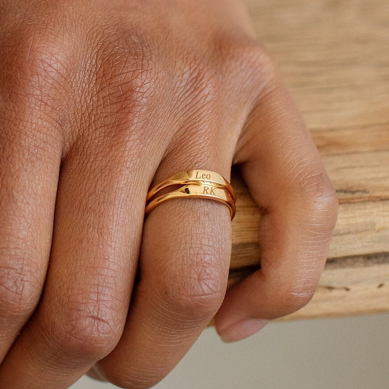 Custom Short Bar Ring – TheCustomGoodsCo