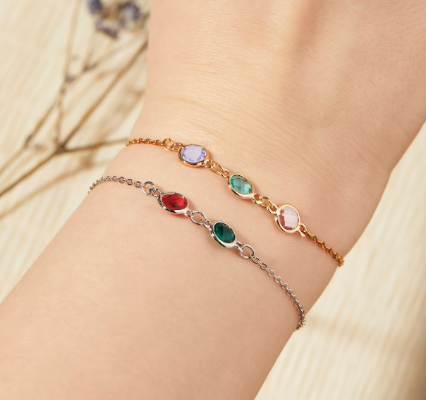 Custom Birthstone Bracelet – TheCustomGoodsCo